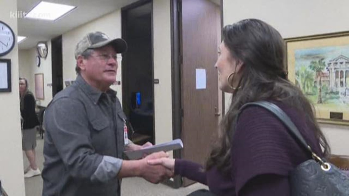 Nueces County Judge Barbara Canales' first day on the job | kiiitv.com