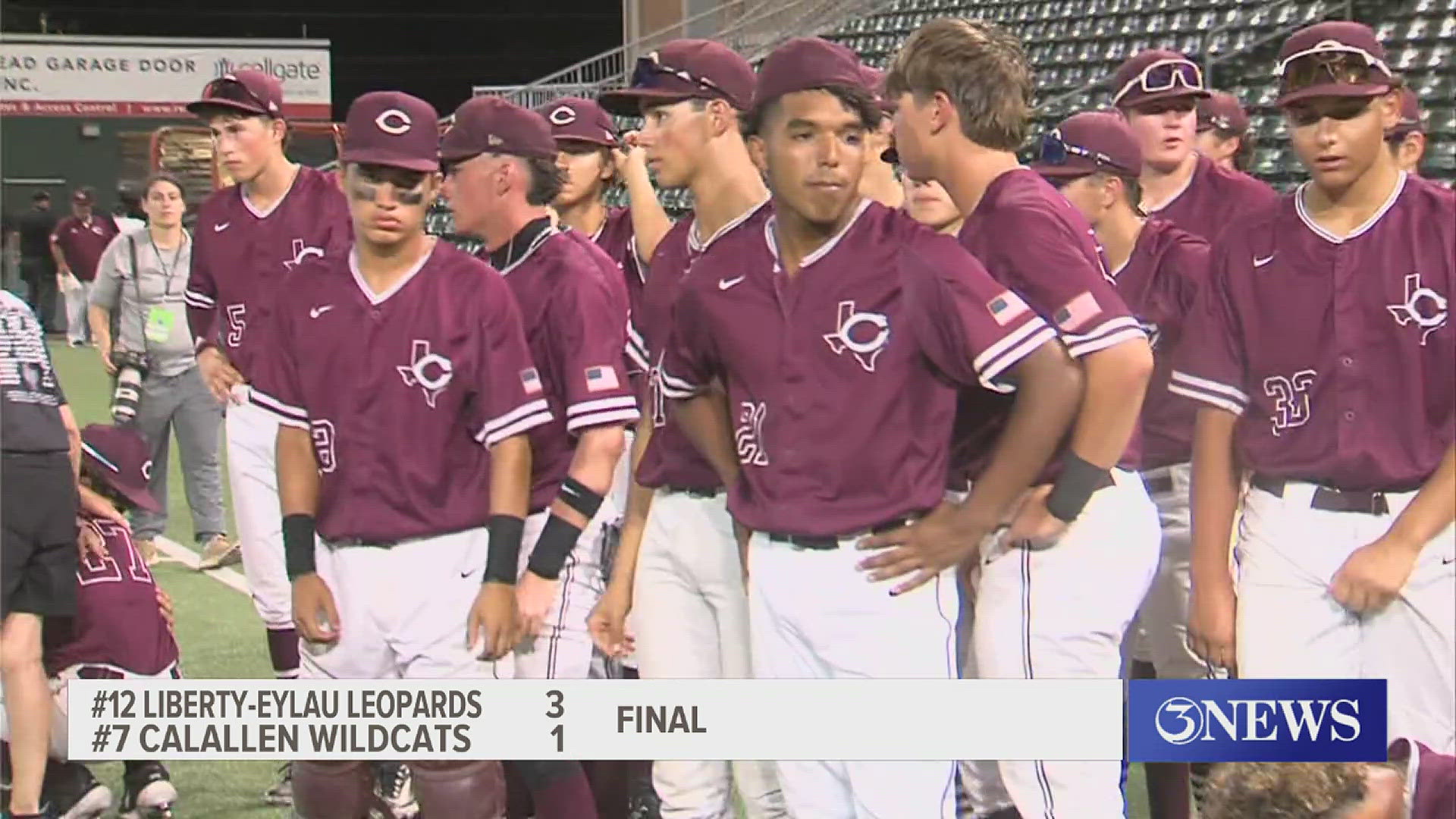 Liberty-Eylau up 3-1 over Calallen in state baseball title game ...