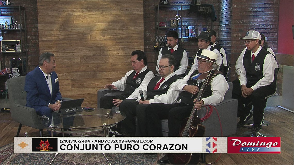 Conjunto Puro Corazon visits Domingo Live | kiiitv.com
