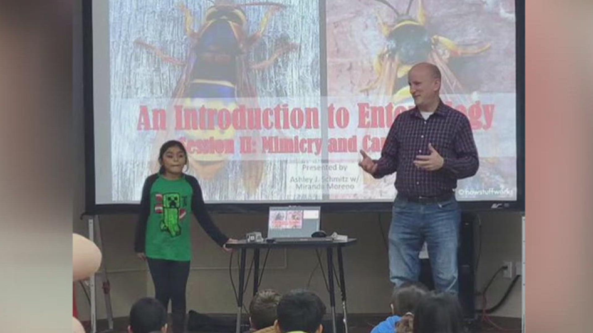 11-year-old girl now an aspiring entomologist after STEM camp | kiiitv.com