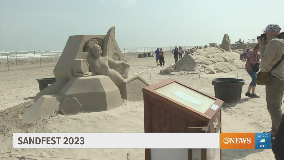 Sandfest 2023 draws in large pool of sculpting talent | kiiitv.com