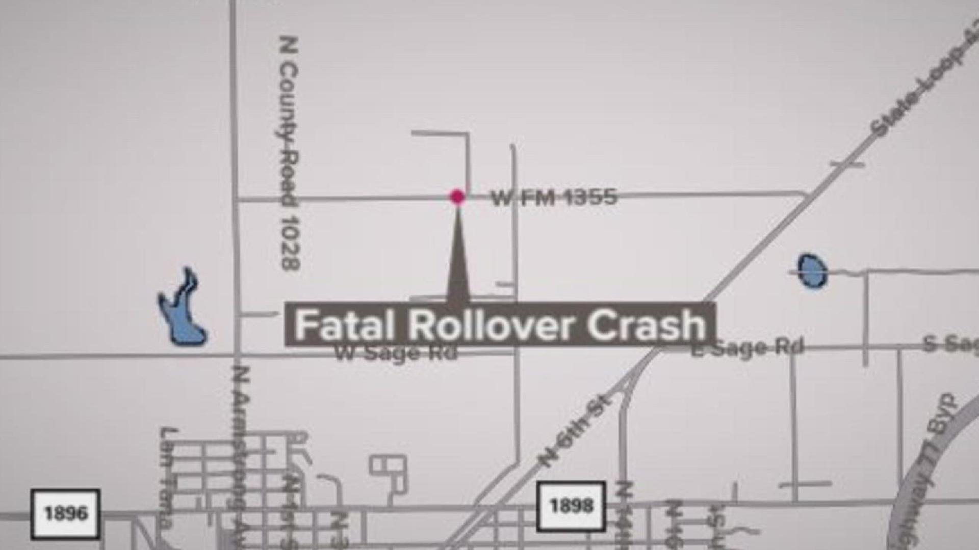 Man identified in rollover crash in Kingsville | kiiitv.com