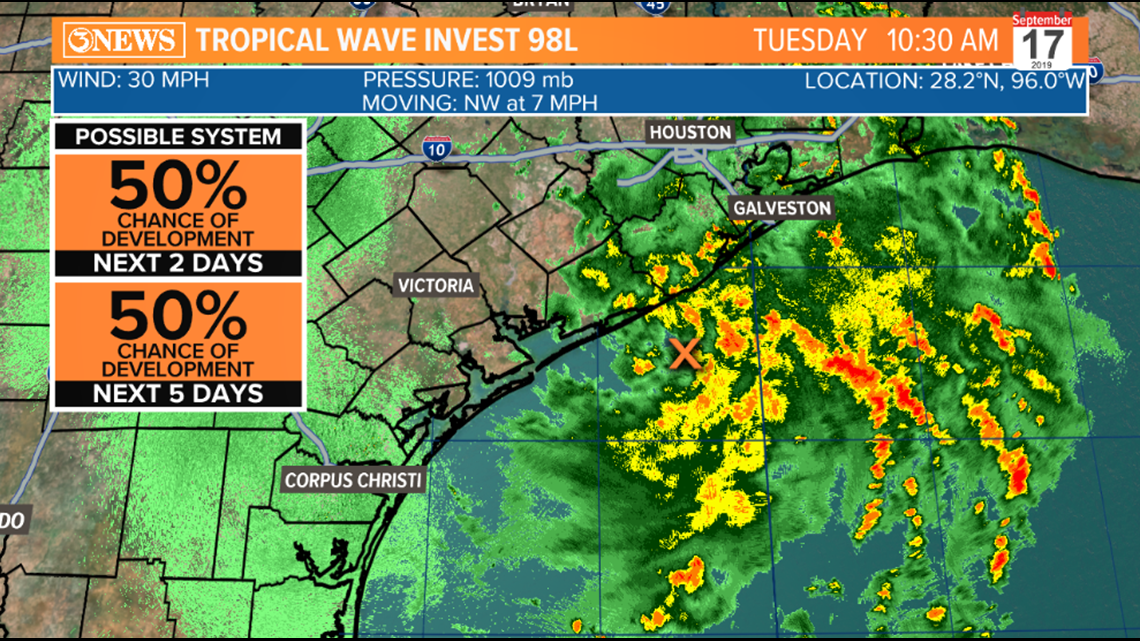 WEATHER BLOG: Is Invest 98L a Tropical Depression? | kiiitv.com