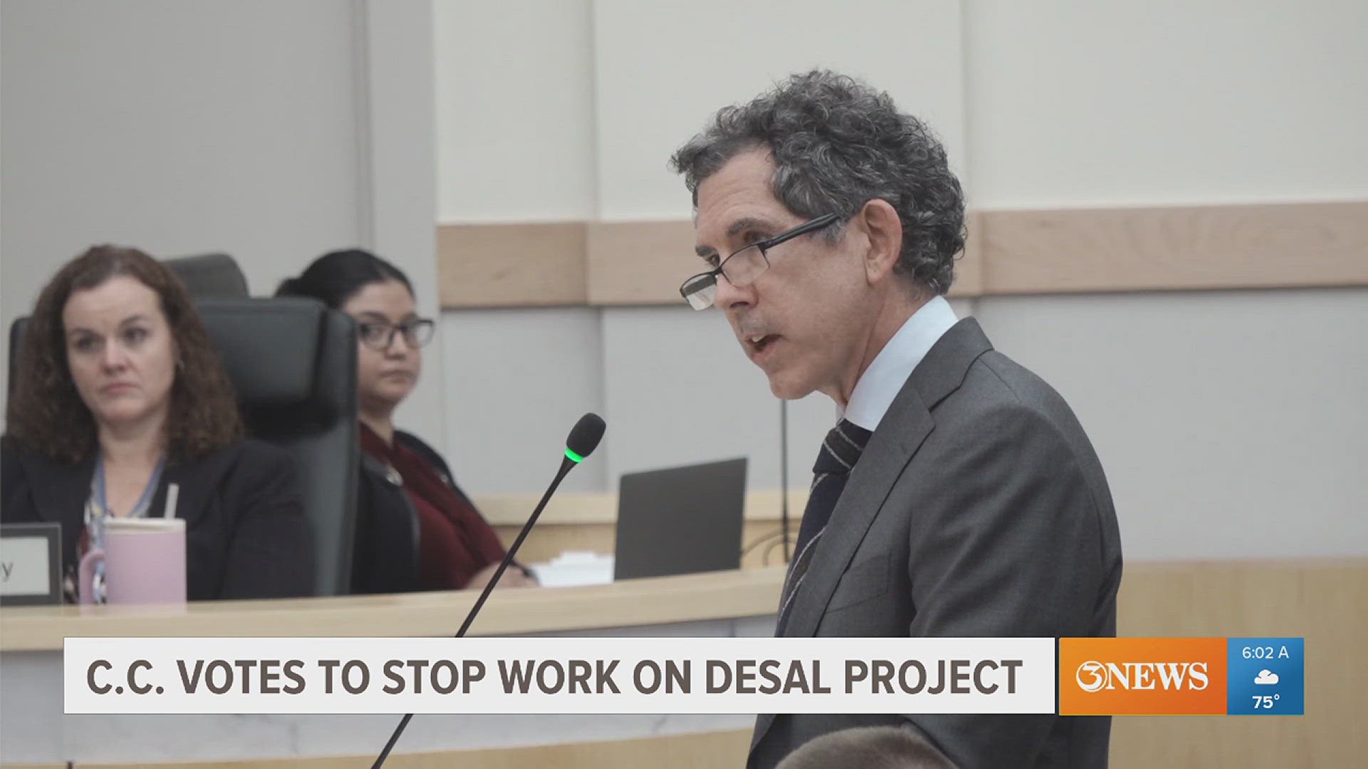 Arrests made as Corpus Christi council debates Inner Harbor desal plant ...