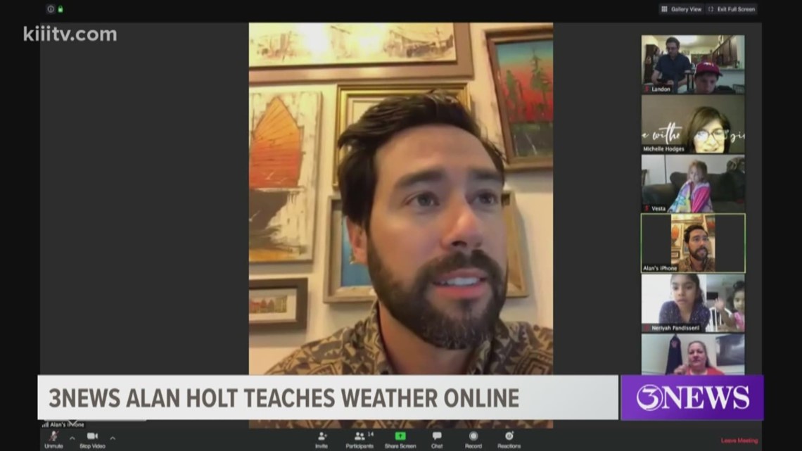3News meteorologist Alan Holt teaches weather online | kiiitv.com