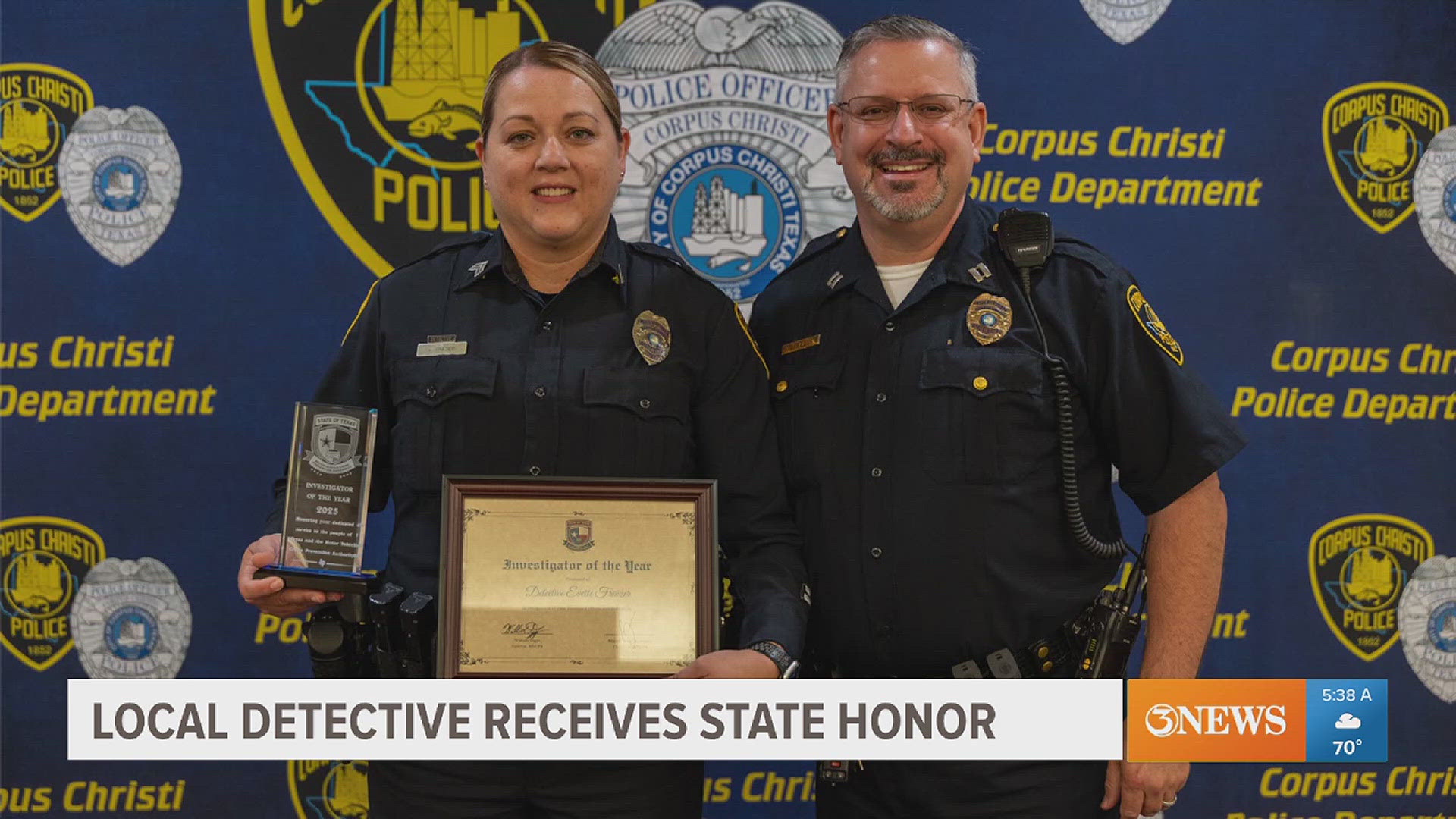 Local detective receives state honor award | kiiitv.com
