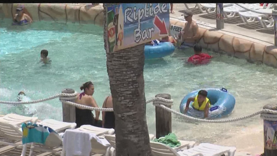 Hurricane Alley Waterpark temporarily closing after employee tests ...