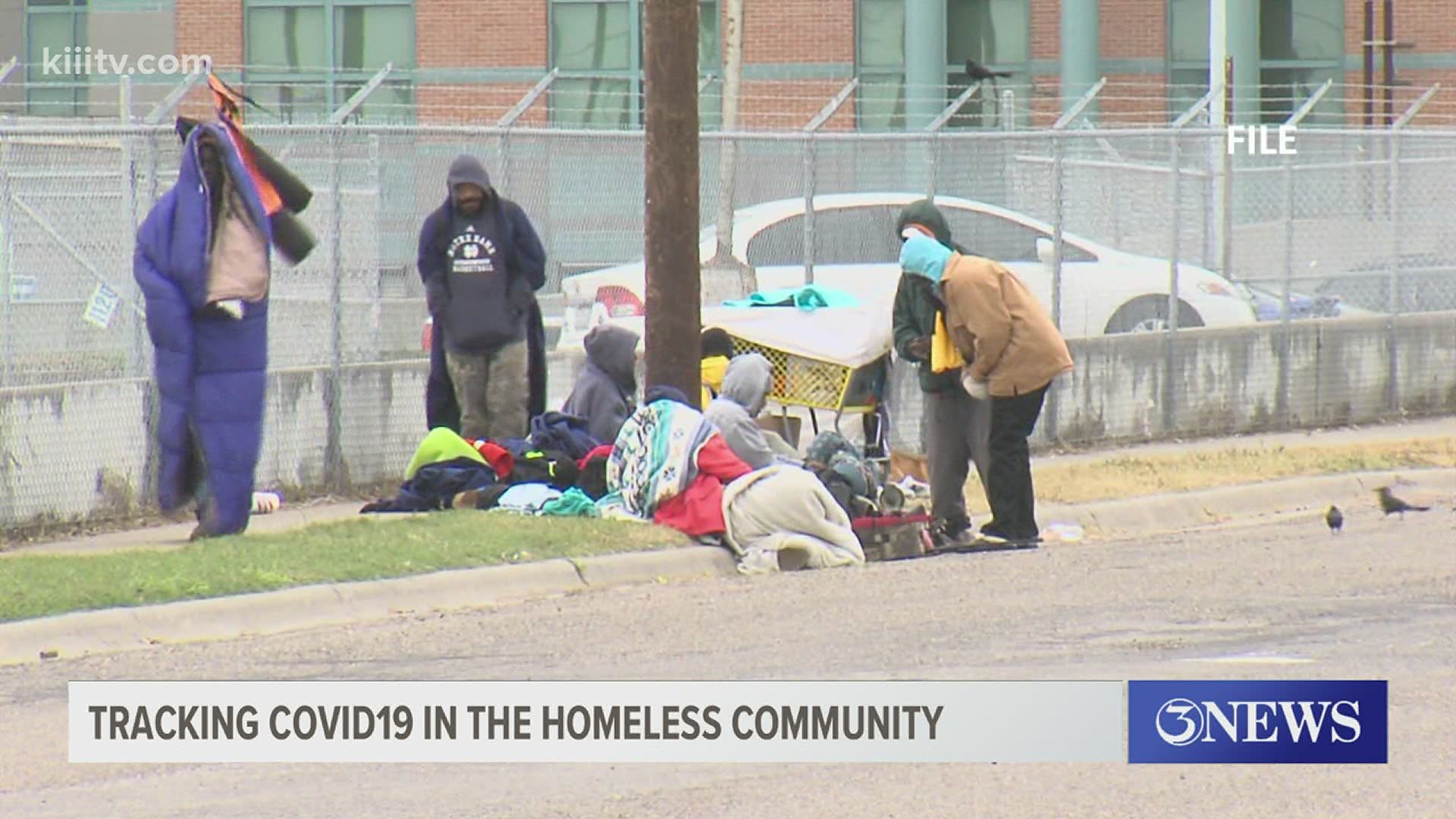 COVID-19 case count among Corpus Christi homeless low | kiiitv.com
