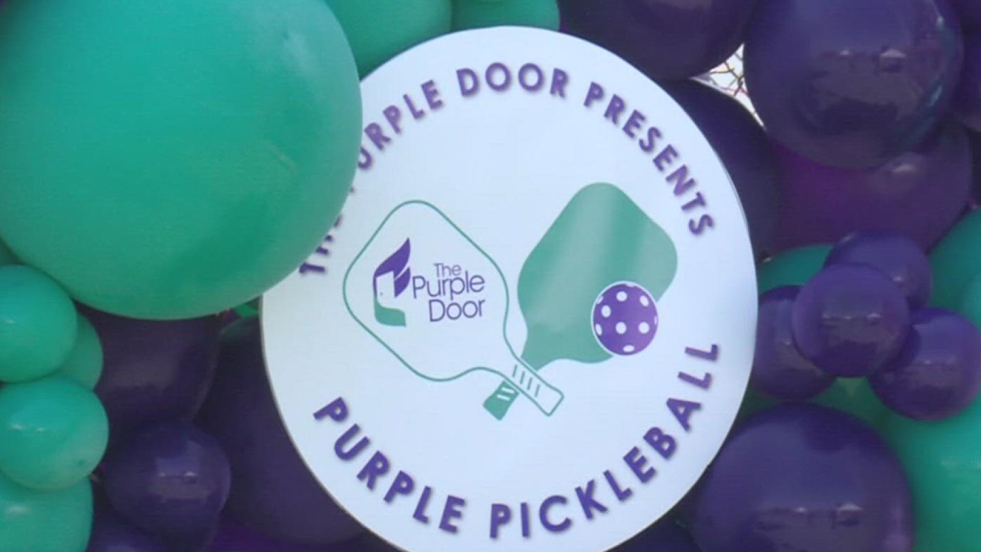 The 2nd annual Purple Pickleball event to raise funds for a cause; All ...