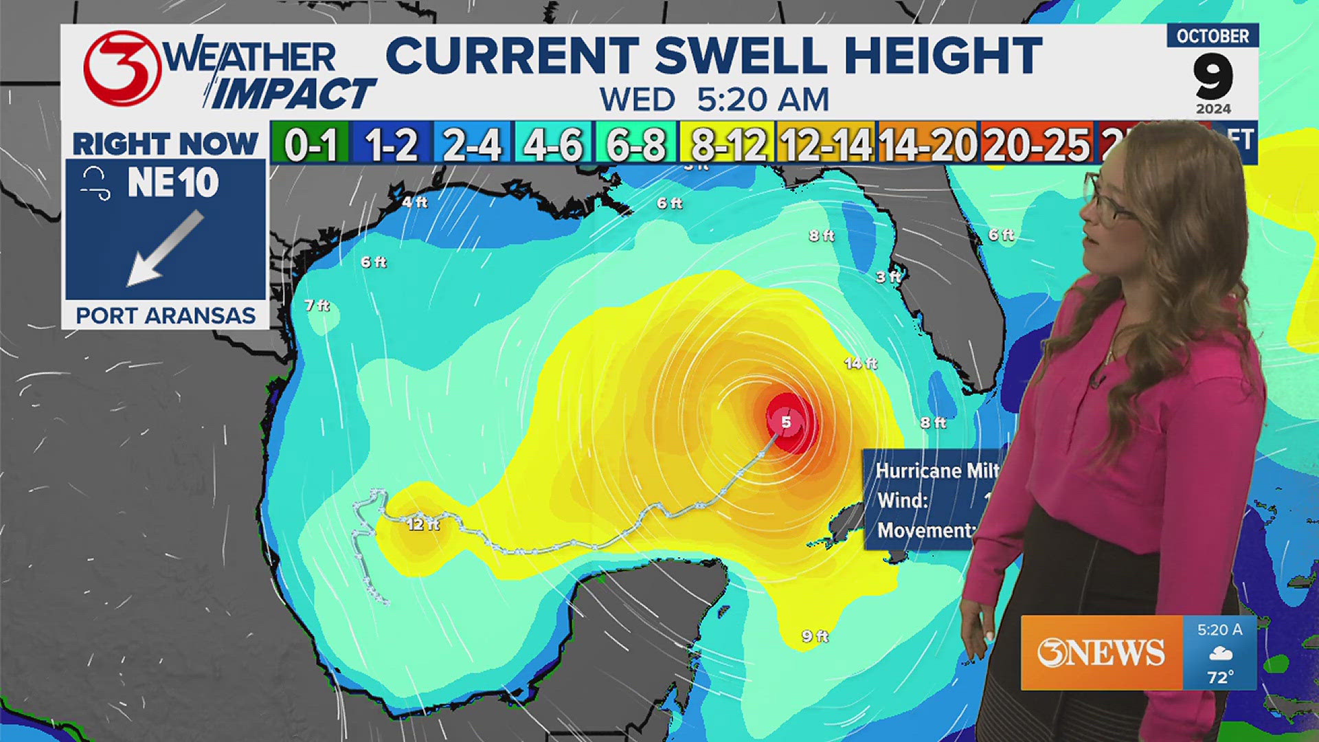 Milton to impact local rip current hazards in the Coastal Bend | kiiitv.com