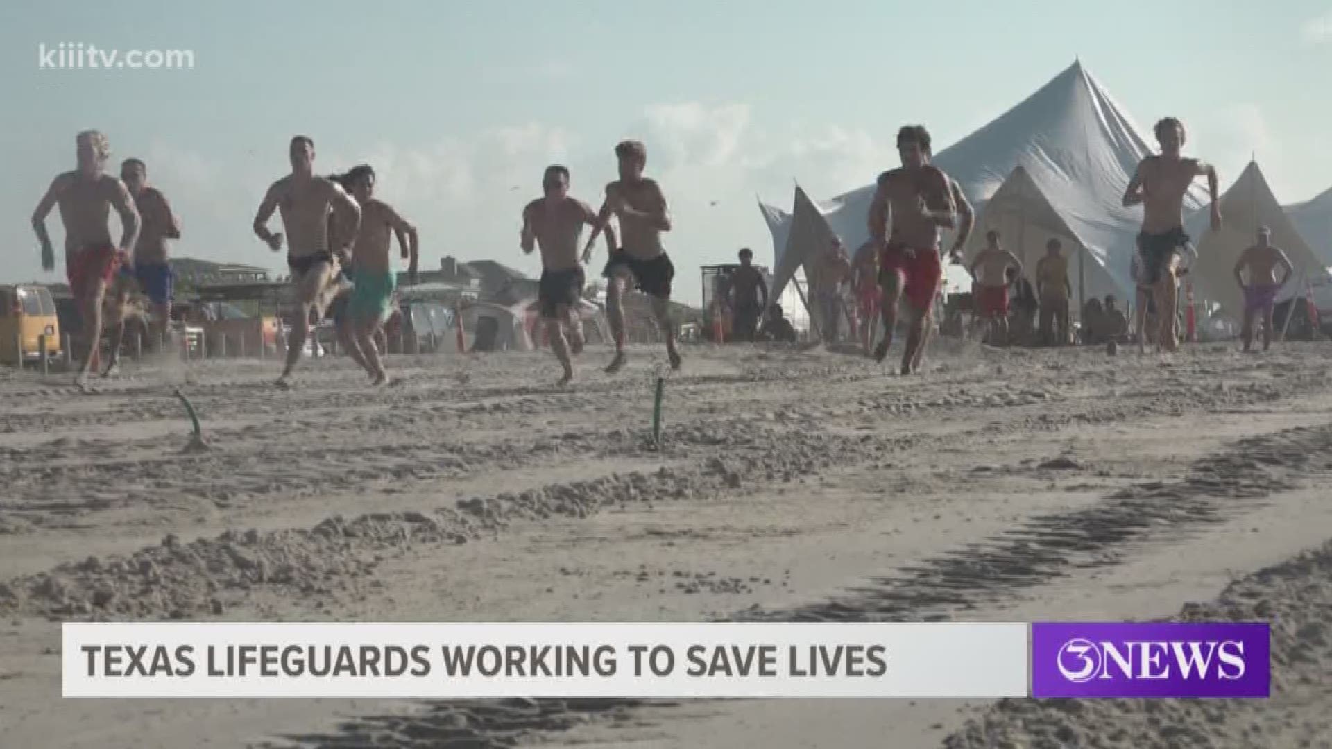 Texas lifeguards work to save life during U.S. Gulf Coast Regional ...