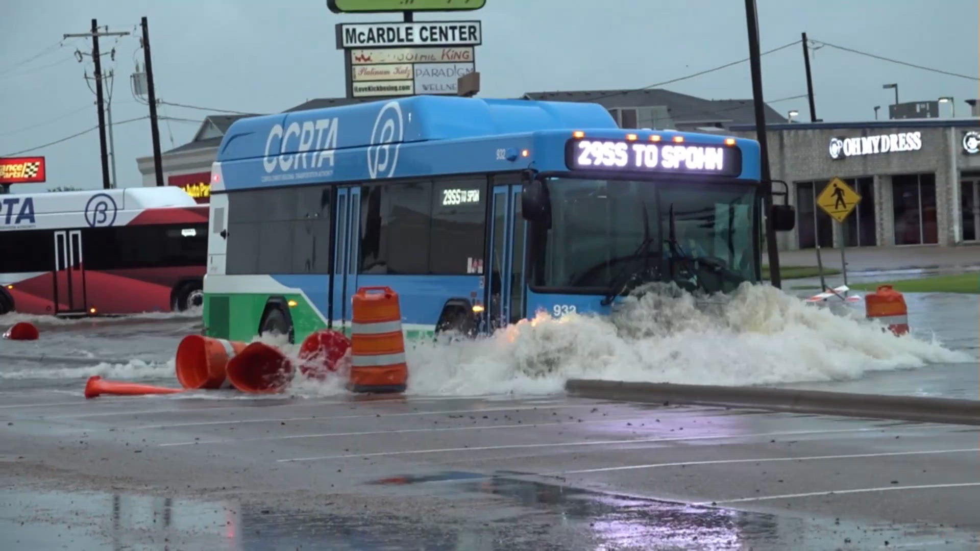 Overnight storms bring flooded streets, downed tree limbs, and a rising ...
