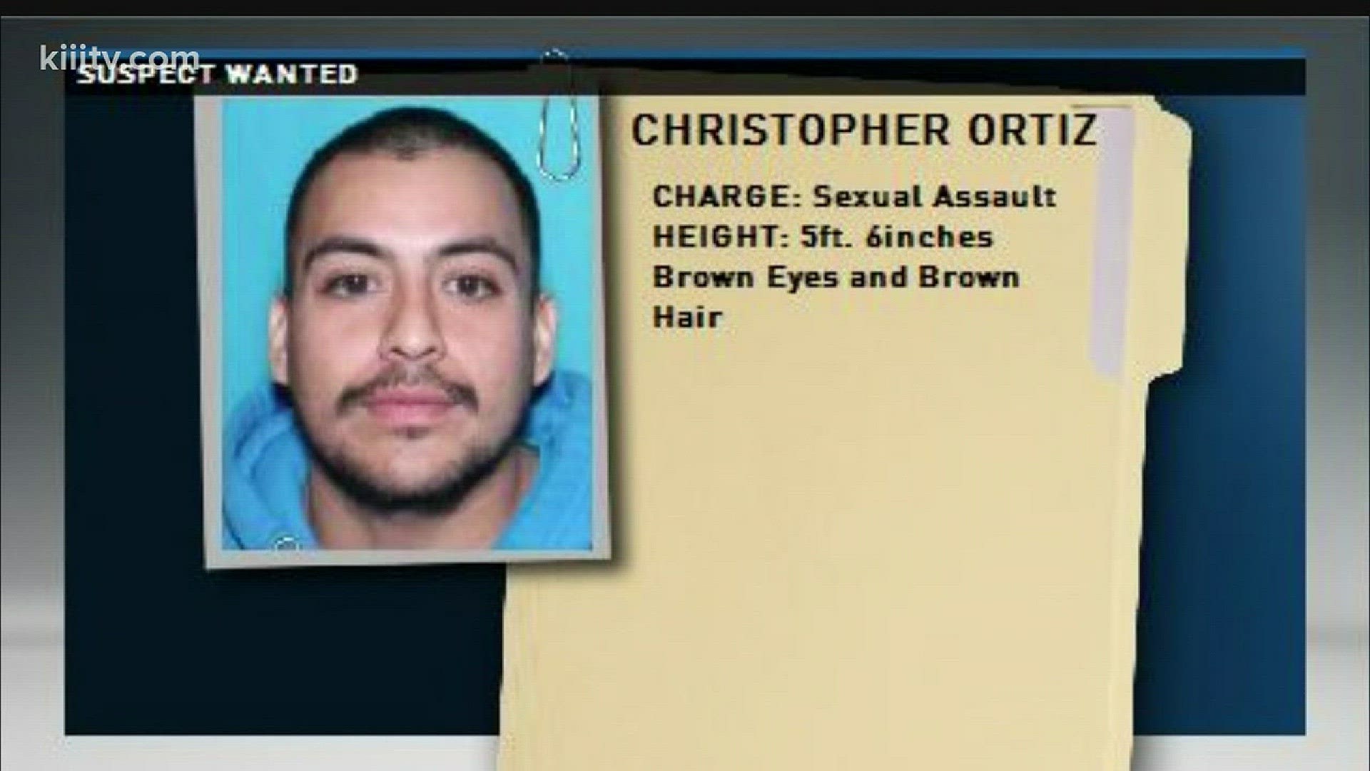 Suspect wanted on sexual assault warrant | kiiitv.com
