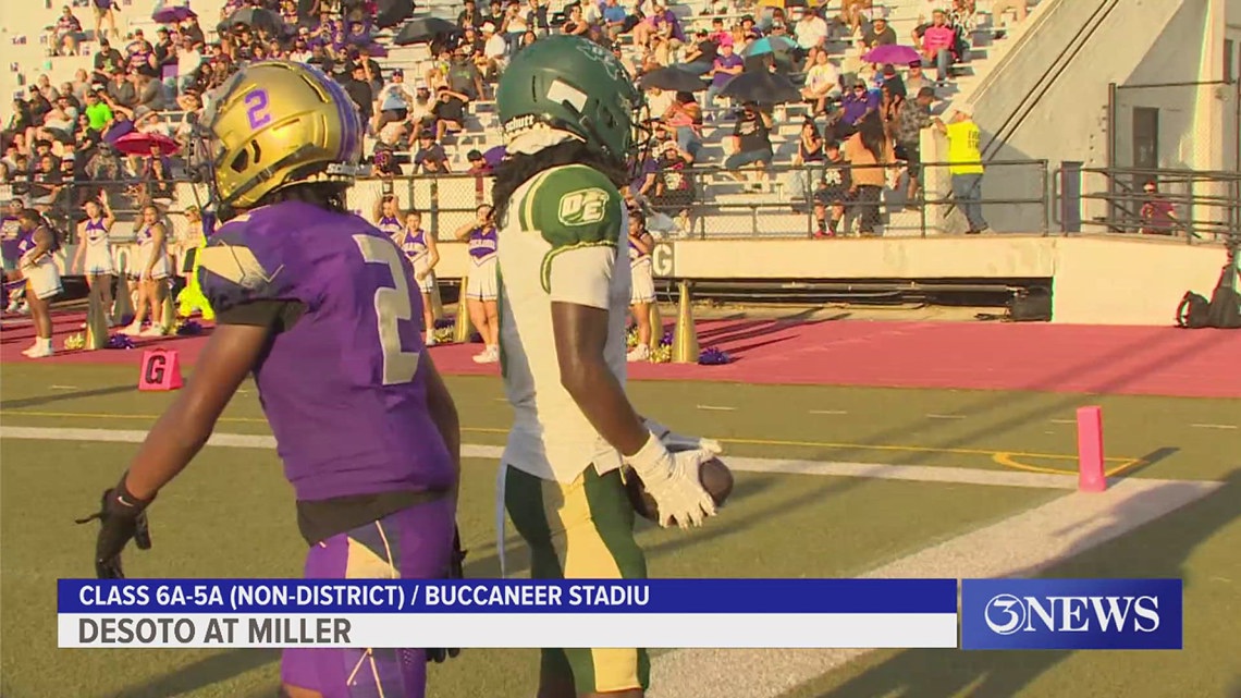 Week 3 Saturday Blitz Overtime: DeSoto mangles Miller | kiiitv.com