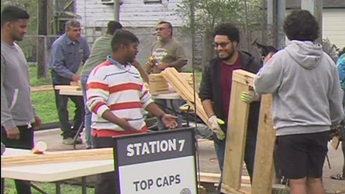 Agape Ranch built 10 beds for children in need | kiiitv.com