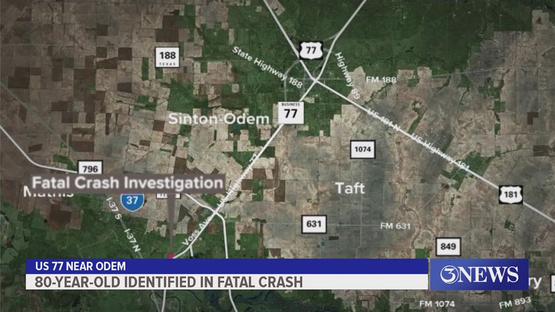 80-year-old identified in fatal US 77 crash | kiiitv.com