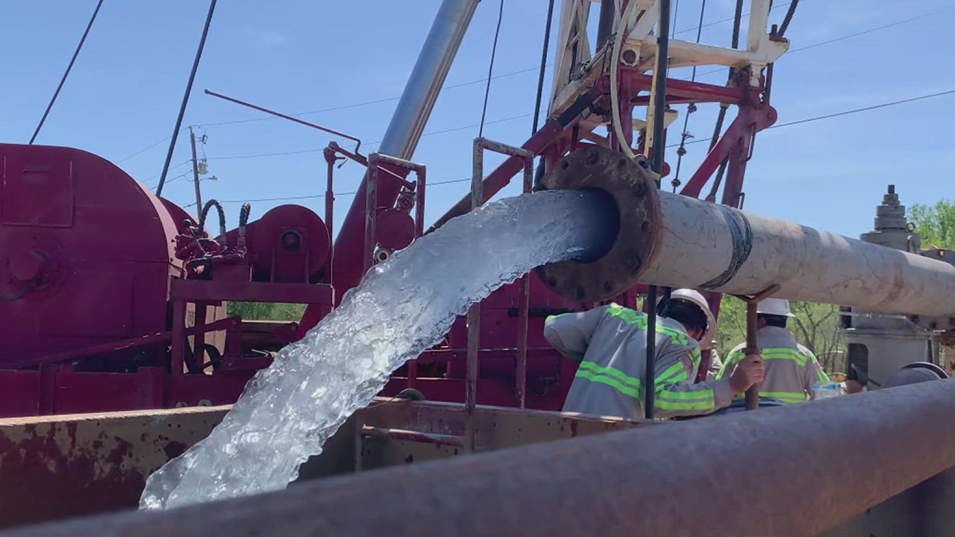 City taps into liquid gold with new million-dollar water well | kiiitv.com