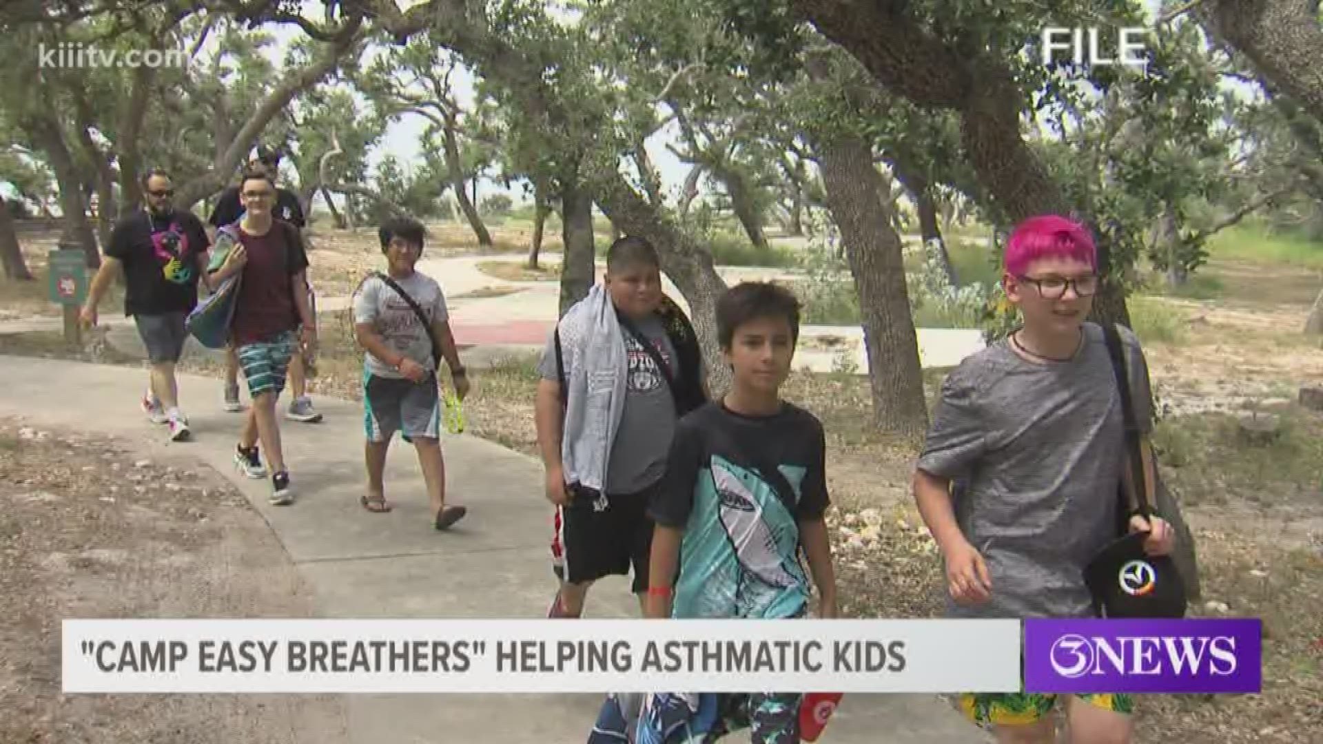 Camp Easy Breathers helps asthmatics enjoy summer camp activities ...