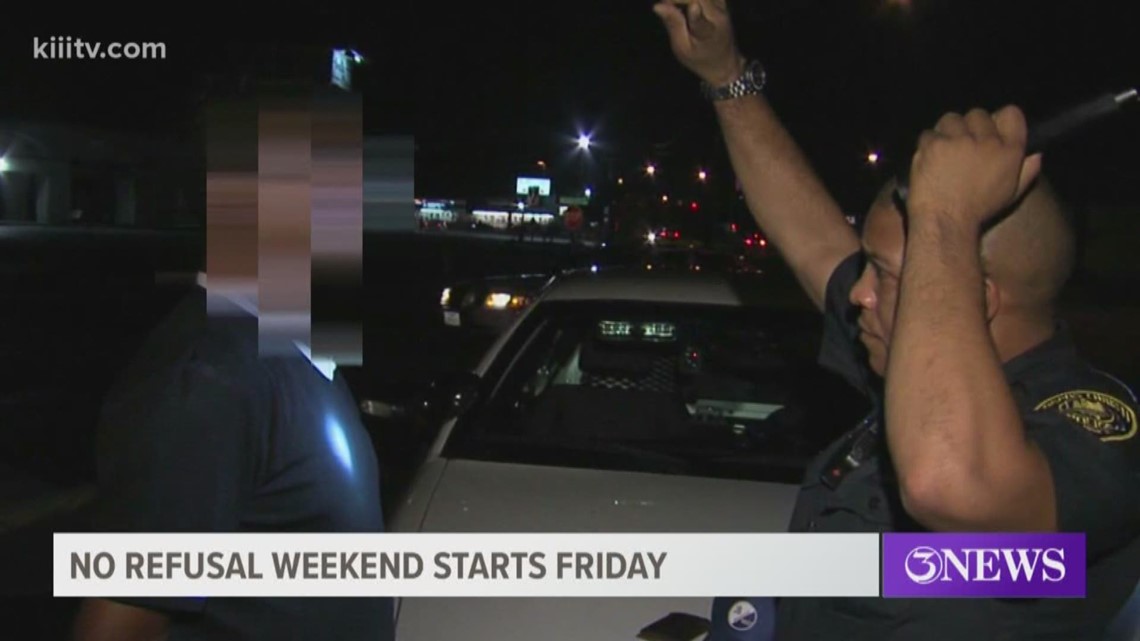 No Refusal Weekend with CCPD begins this Friday, May 22 | kiiitv.com