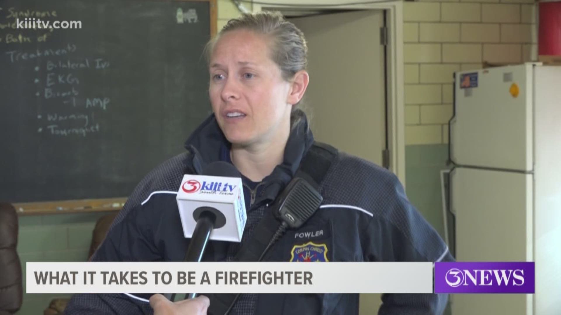 CCFD Firefighter Brittany Fowler has what it takes to be a firefighter ...