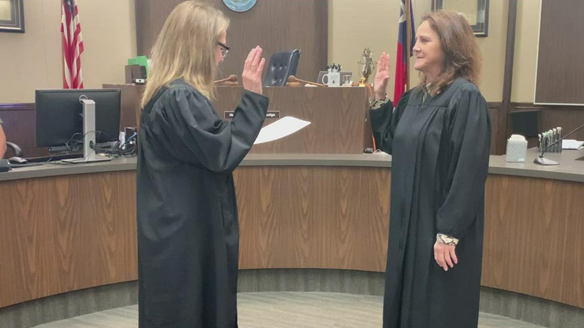 Judge Missy Medary sworn in for new term on state commission | kiiitv.com