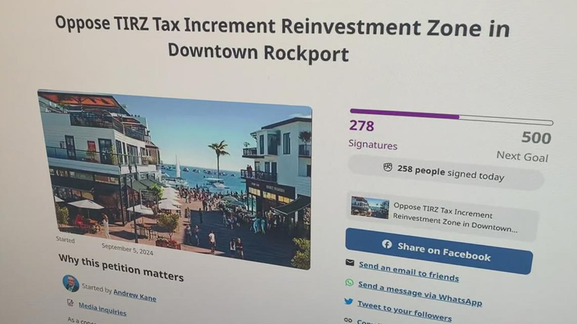 Debate to use TIRZ for downtown Rockport development | kiiitv.com