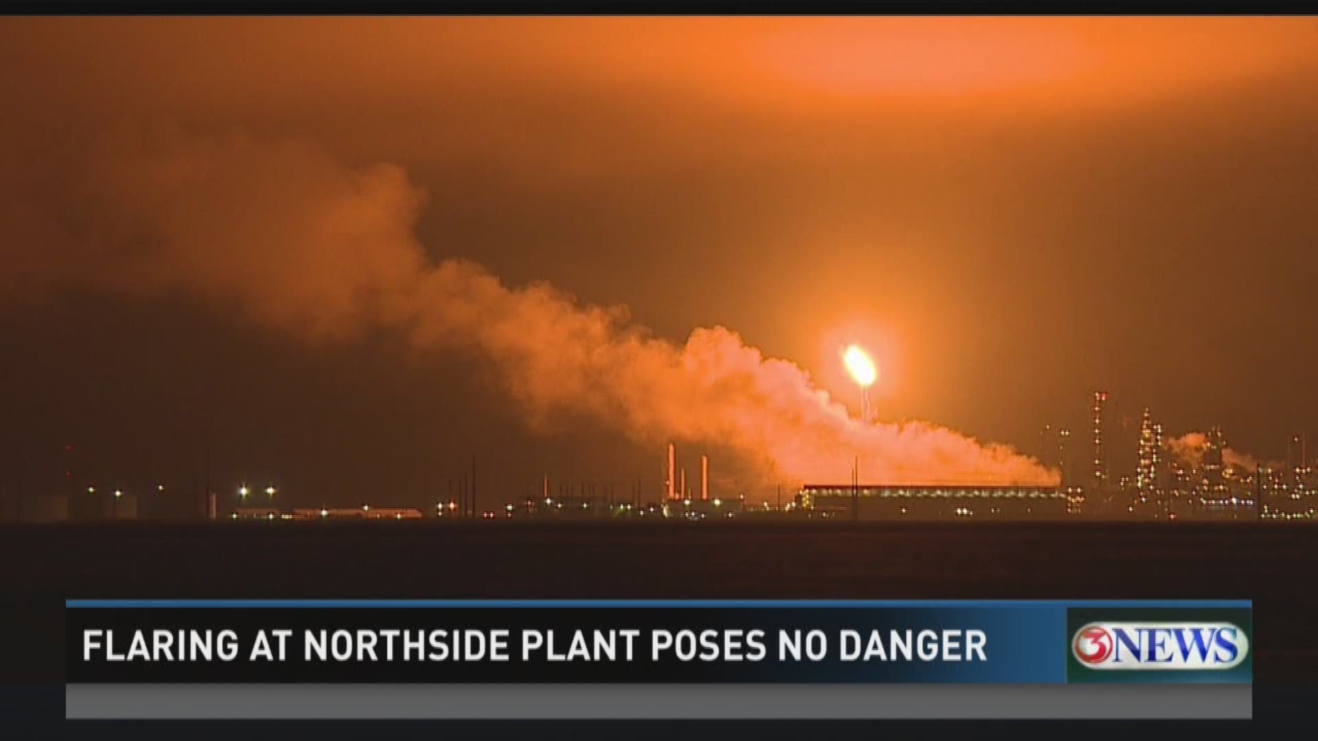 Flaring at LyondellBasell plant poses no danger | kiiitv.com