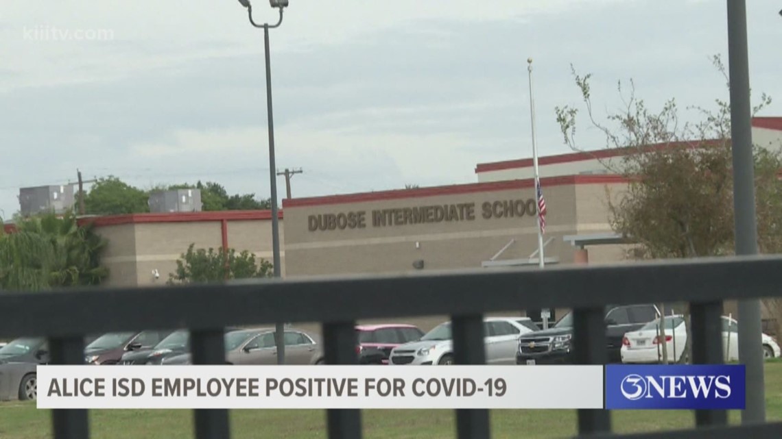 Alice ISD employee tests positive for the coronavirus | kiiitv.com