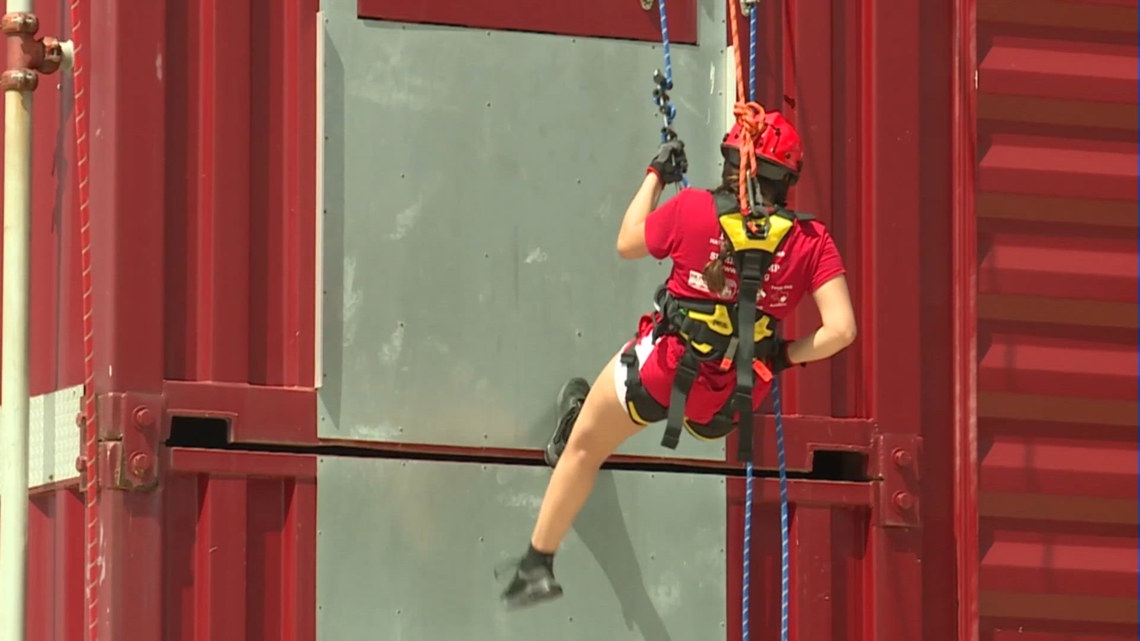 Future firefighters learn lifesaving skills at summer camp | kiiitv.com