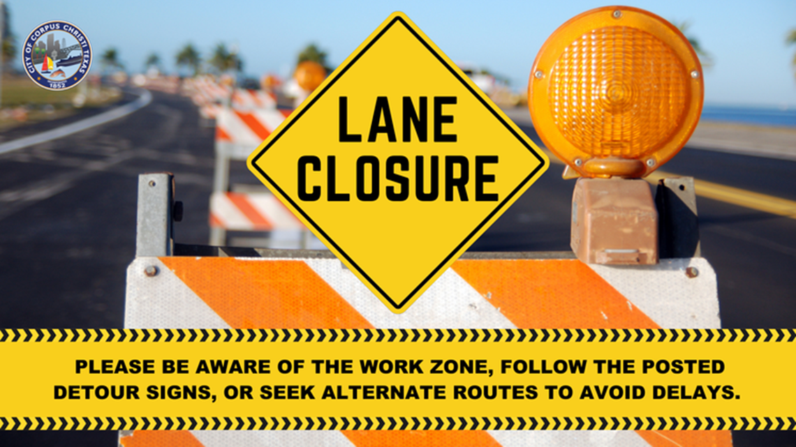 Traffic: Lane closures on SH 358 near Agnes, Airline, and Nile | kiiitv.com