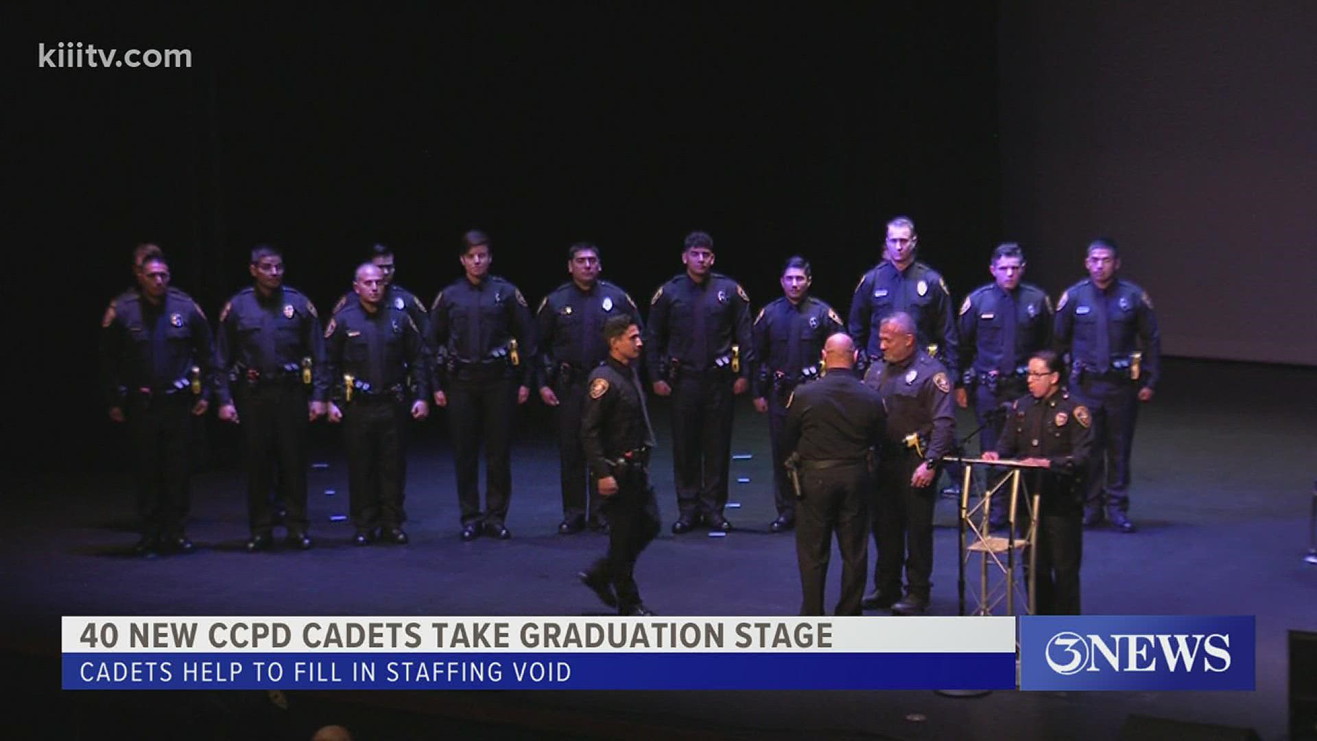 CCPD welcomes new fully fledged officers | kiiitv.com