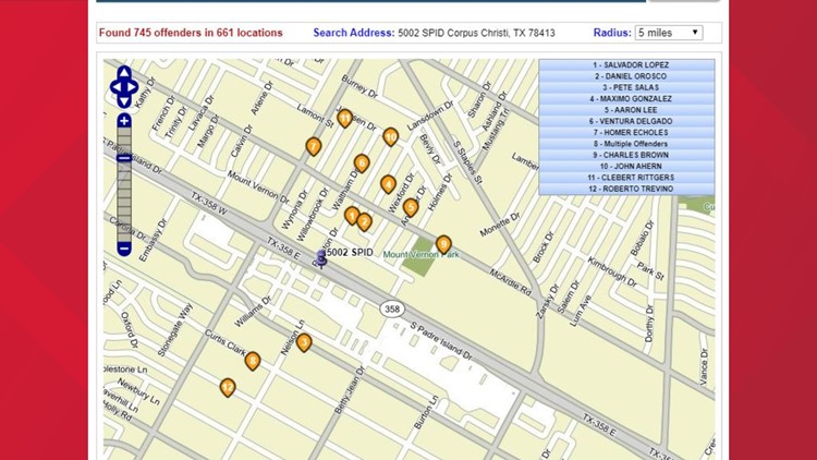 Search your neighborhood for sex offenders for a safe Halloween ...