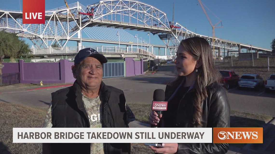 Old Harbor Bridge takedown still underway | kiiitv.com