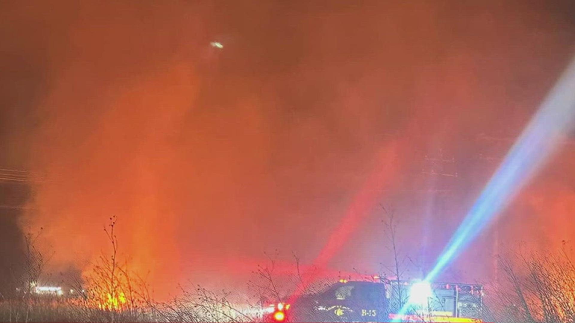 Padre Island brush fire now out, power restoration projected for early ...