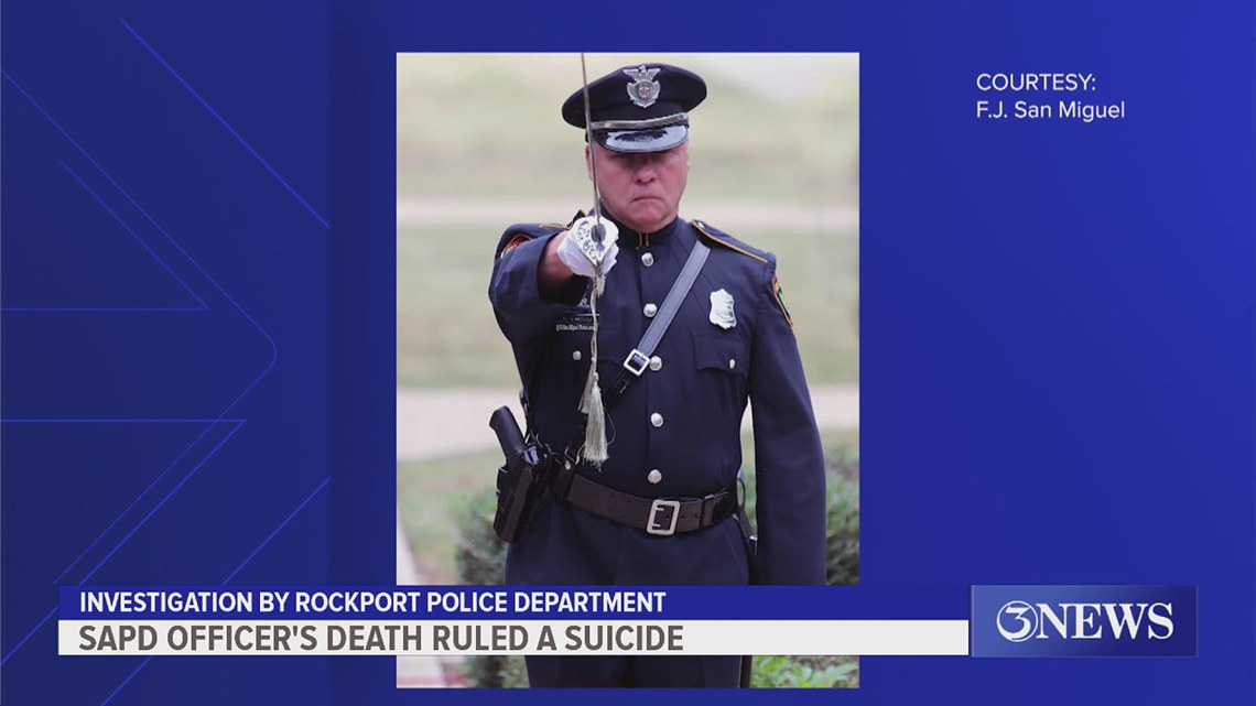 SAPD officer's death ruled suicide | kiiitv.com