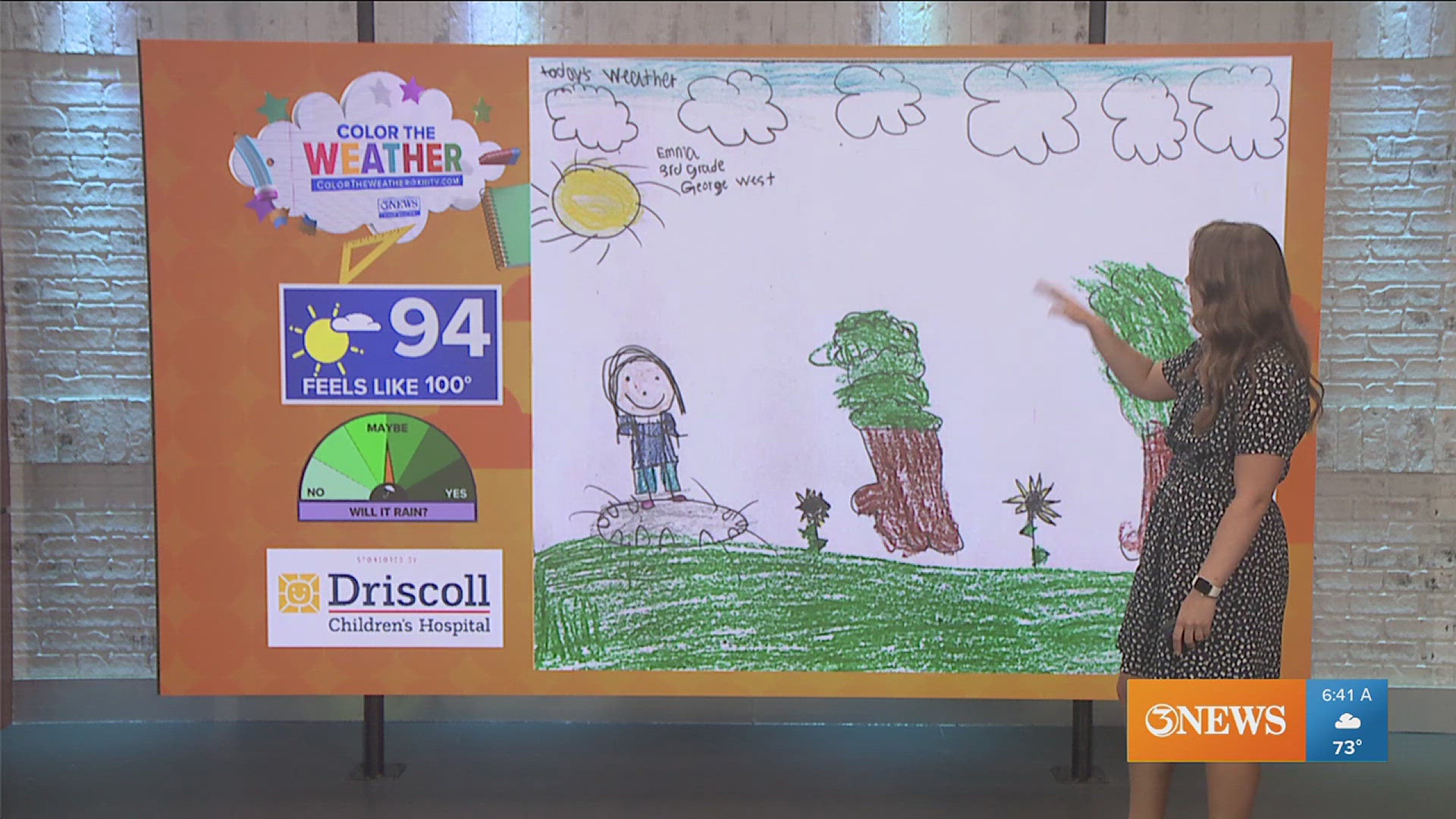 Color the Weather with Meteorologist Carly Smith. If you want your child's weather drawings ...