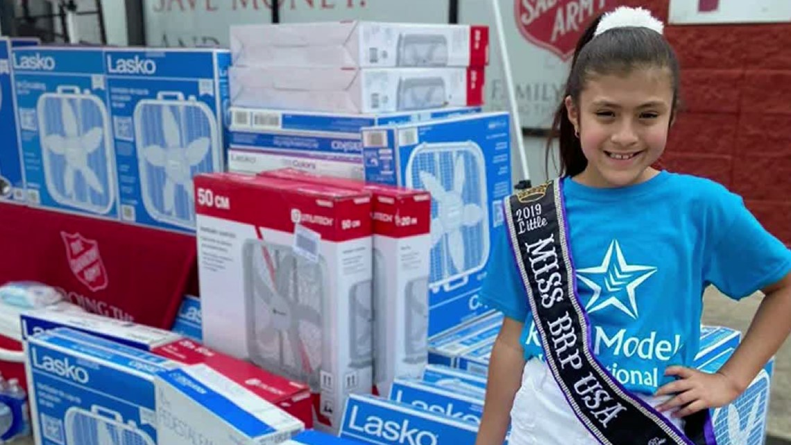 Moment of Hope: 10-year-old Salina Ramirez has been dedicating her time ...