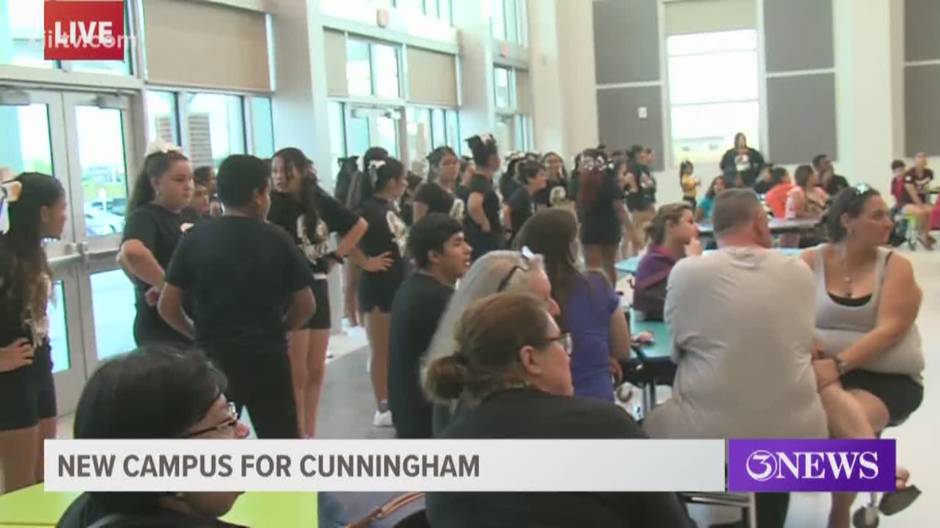 Ribbon cutting ceremony held at new Cunningham Middle School campus ...