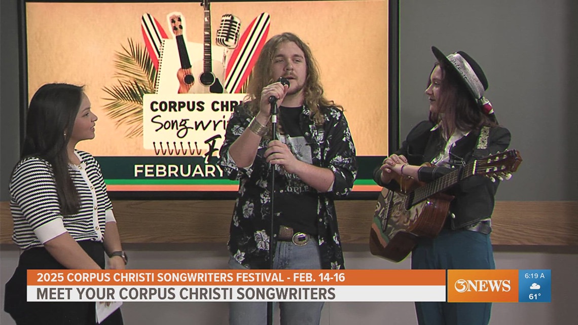 Musicians perform for KIII ahead of Corpus Christi Songwriters Festival ...