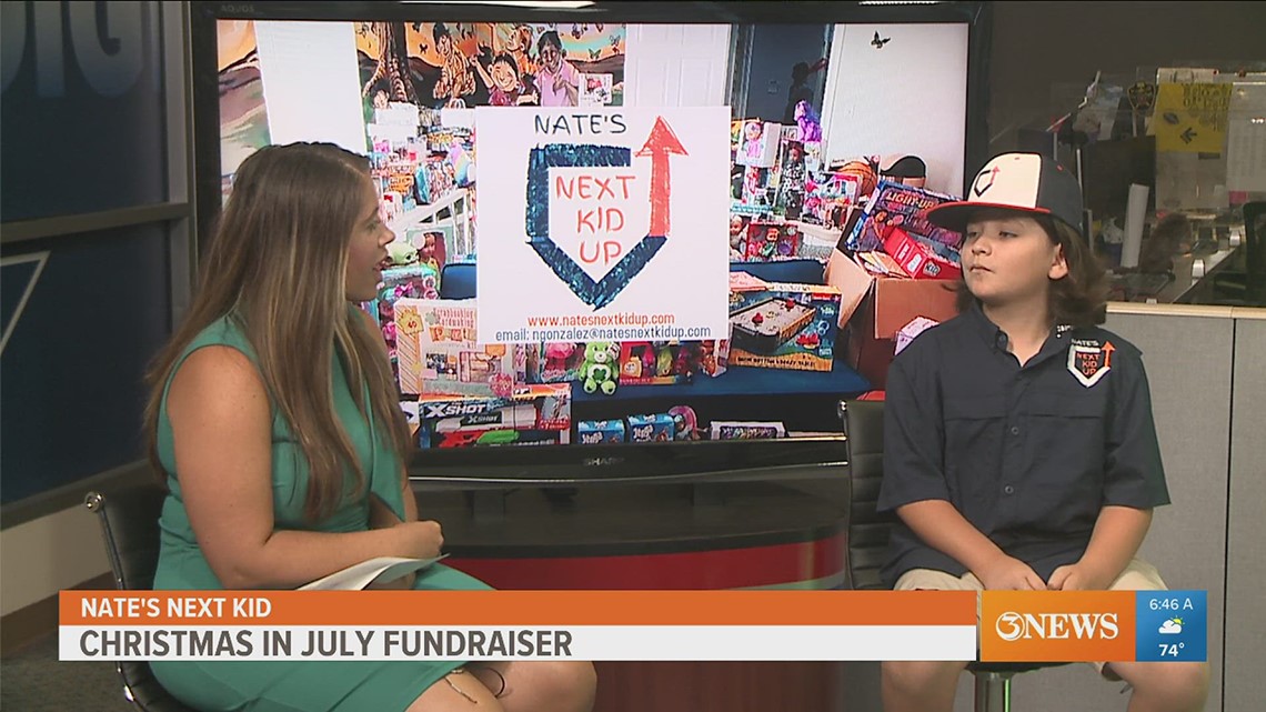 Share the joy of giving with Nate's Next Kid Up Christmas in July ...