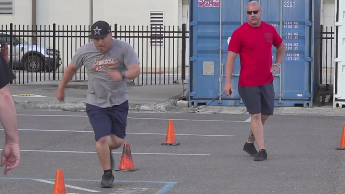 Community members take on CCPD's practice training test | kiiitv.com