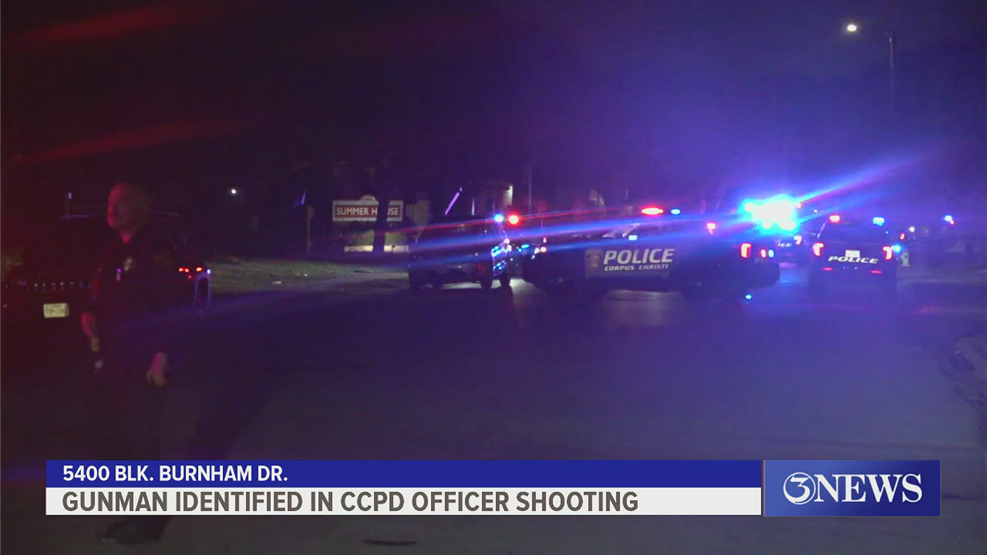 Gunman identified in shooting that left CCPD officer critically injured ...
