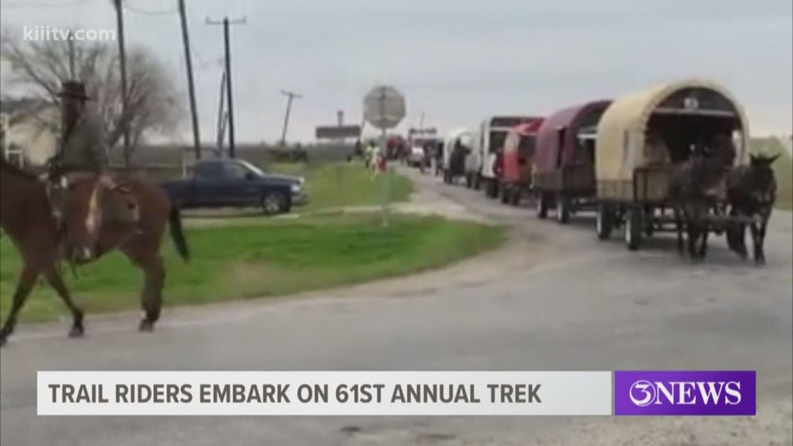 South Texas Trail Riders begin journey to San Antonio Stock Show ...