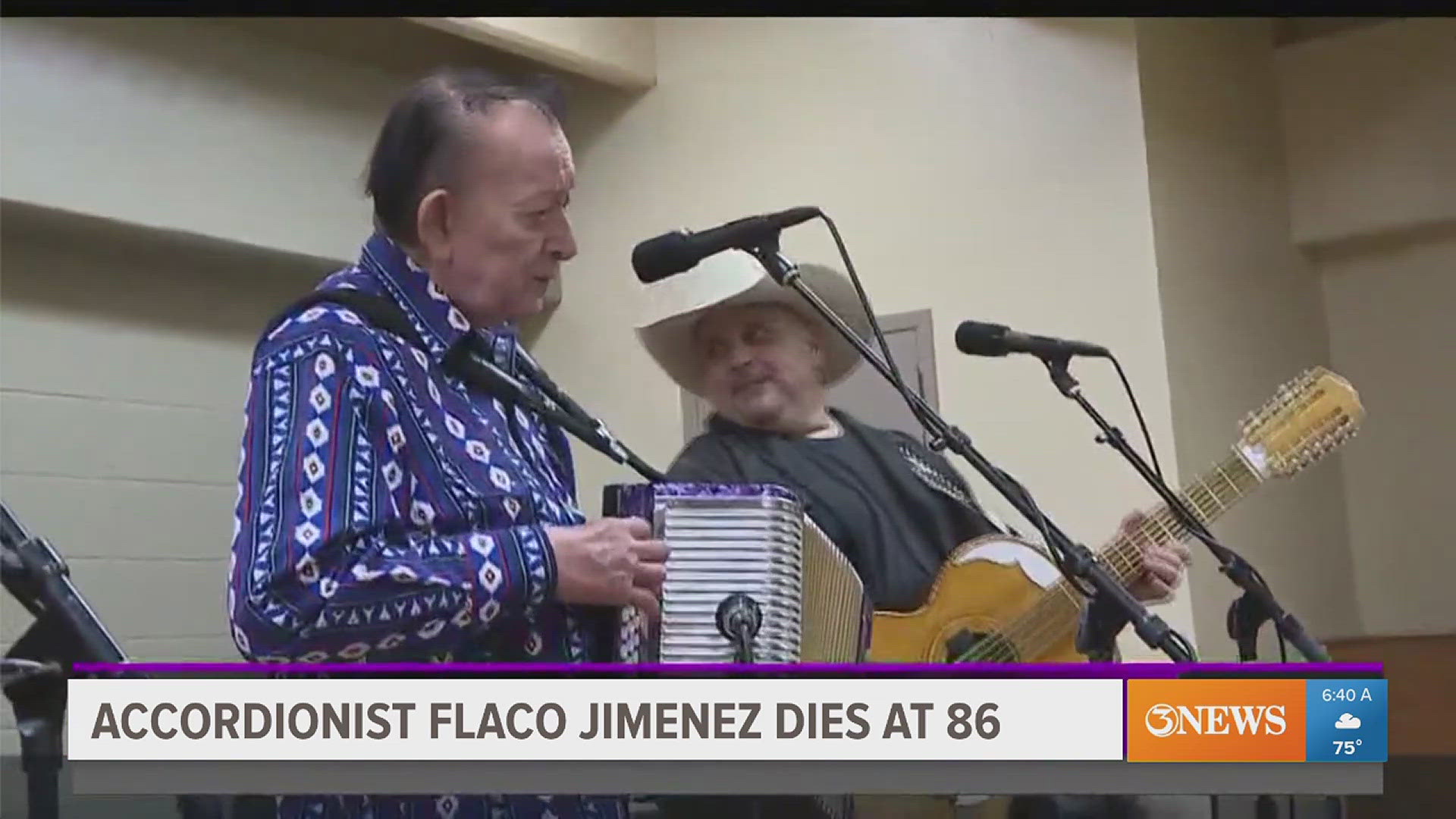 Conjunto icon Flaco Jimenez dies at age 86 | kiiitv.com
