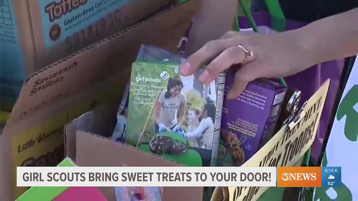 Girl Scouts bring sweet treats to your door | kiiitv.com