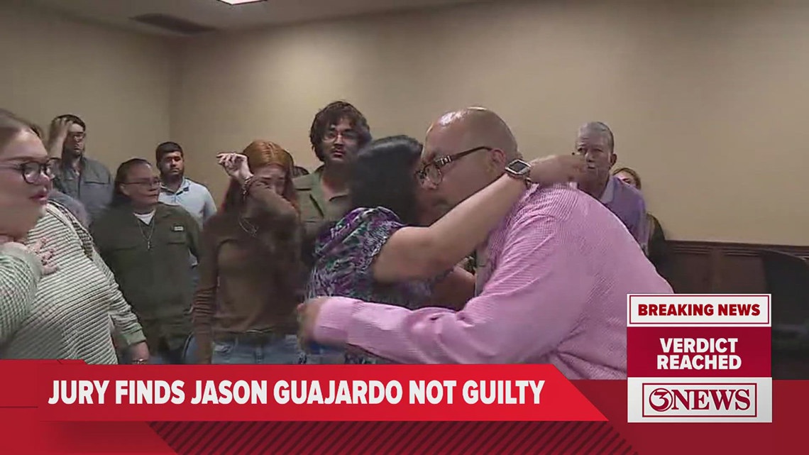 NOT GUILTY: Jason Guajardo found innocent of murder charges | kiiitv.com