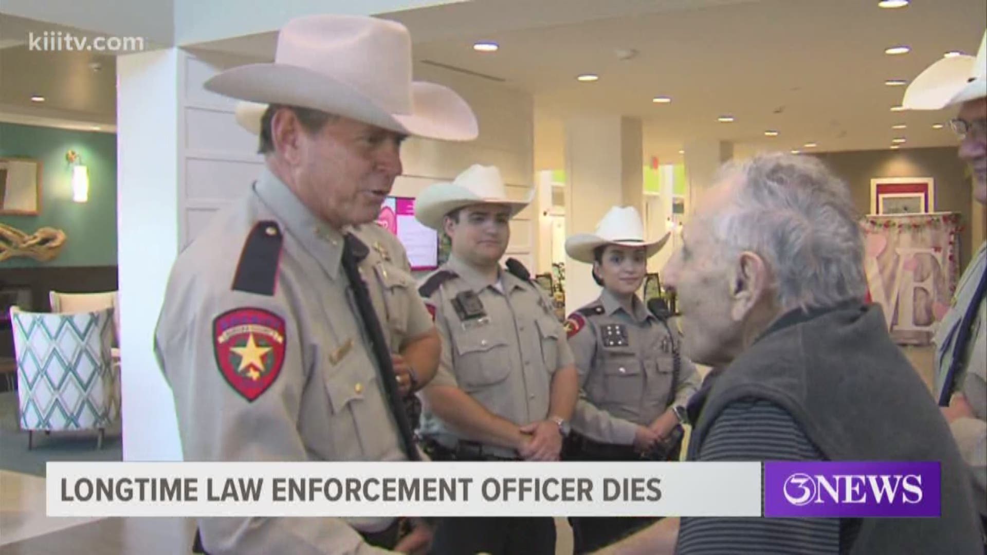 Former Brooks County Sheriff Eddie Ogdee dies at 93 years old | kiiitv.com
