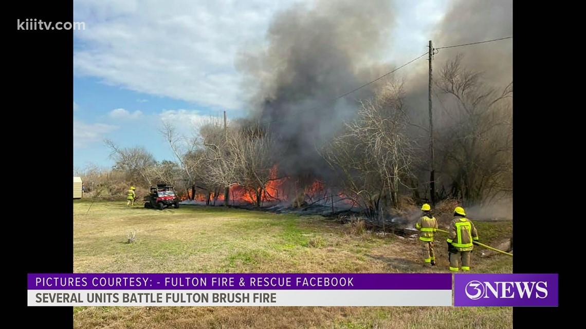Several units battle brush fire in Fulton | kiiitv.com
