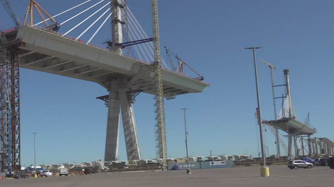 New Harbor Bridge sees additional progress | kiiitv.com