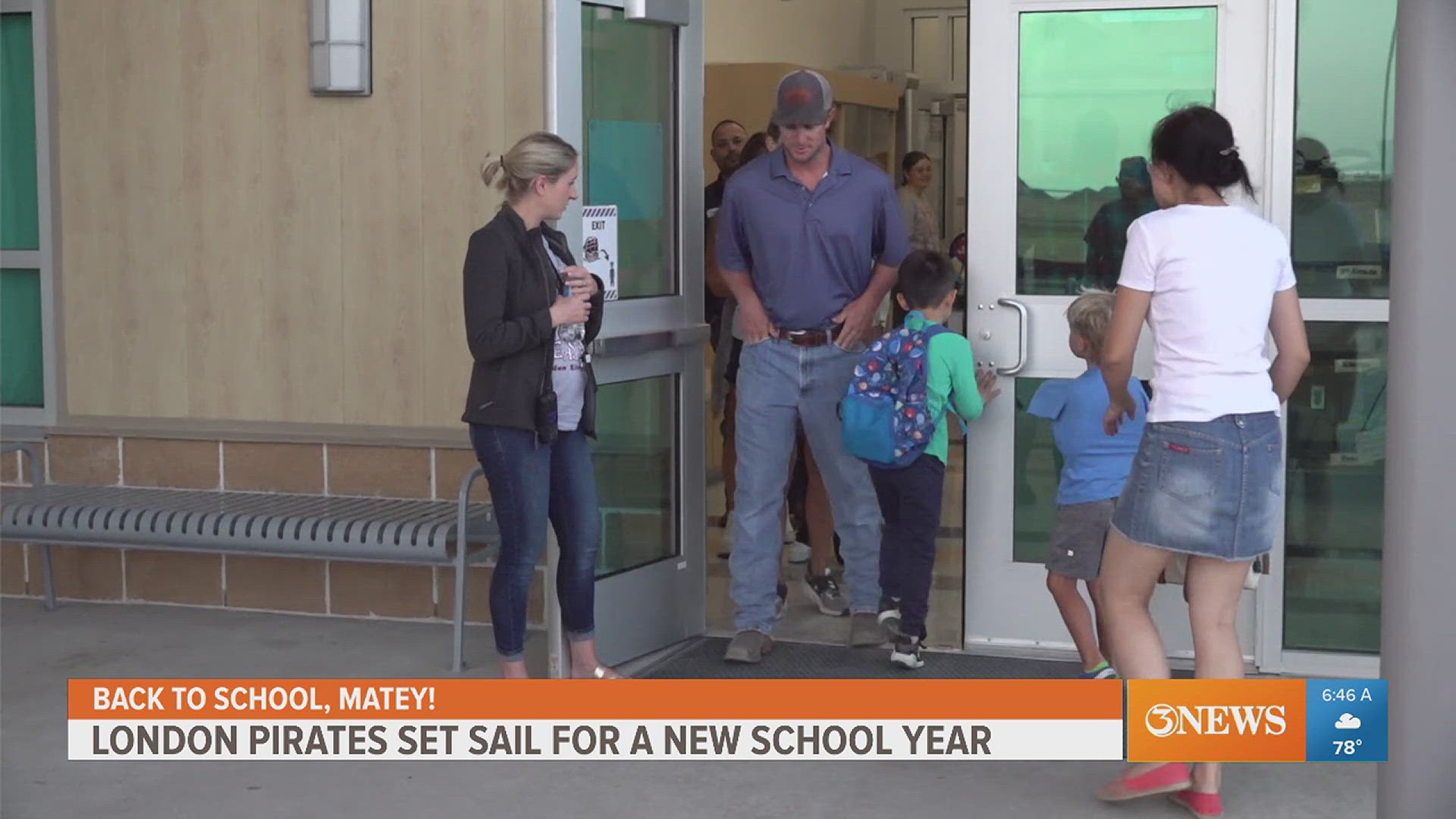 Ahoy Pirates! First day of school for London ISD students and staff ...